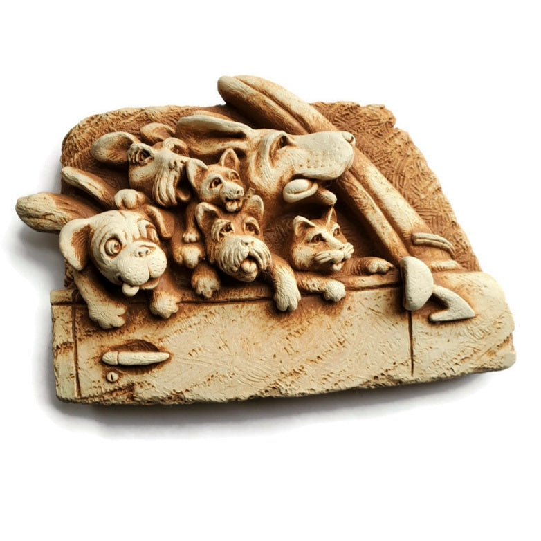 Road Trip - Sculpture by George Carruth – Golden Fish Art Gallery